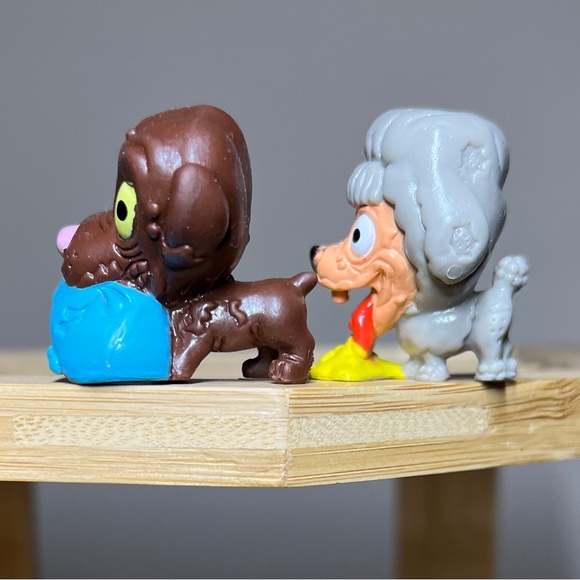 Moose | Toys | Ugglys Pet Shop 2 Rubber Minis Poo Poodle Stuffed Staffy ...